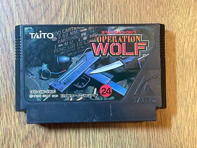 Operation Wolf ( TAITO, Nintendo Famicom FC, 1989 ) JAPAN | eBay