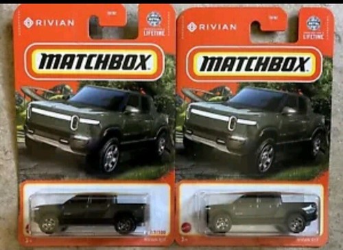 2024 MATCHBOX RIVIAN R1T GREEN #17/100 lot of 2 | eBay