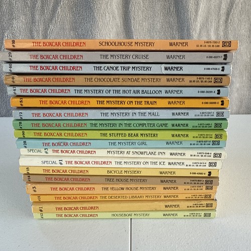 The Boxcar Children Series Books Lot of 18 by Gertrude Chandler Warner ...