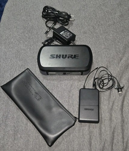 Shure Wireless Instrument System with PG4 Wireless Receiver & PG1 ...