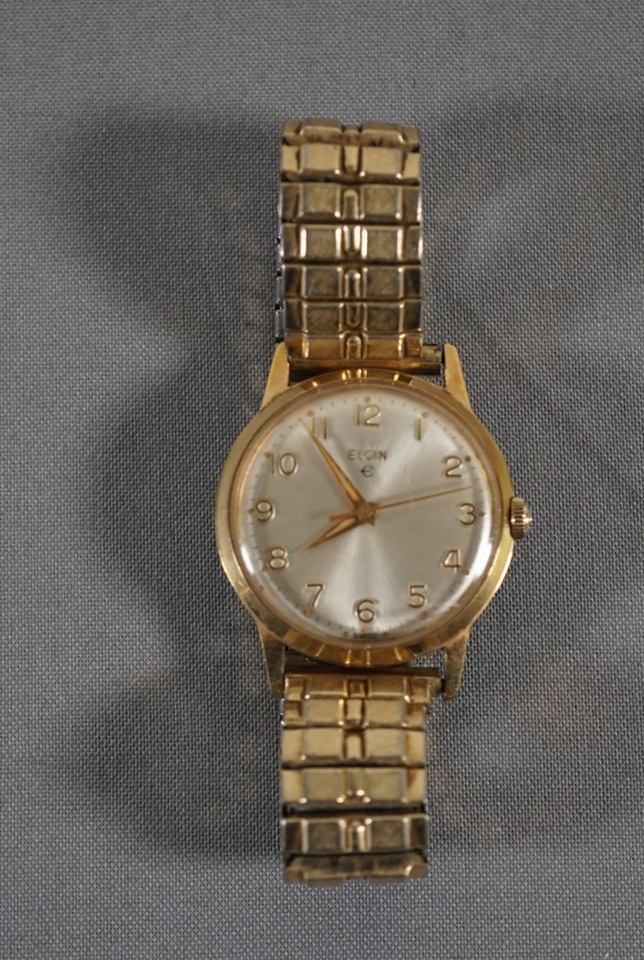 Vintage Elgin Gold Tone Swiss Made Wrist Watch 10K Goldfilled | eBay