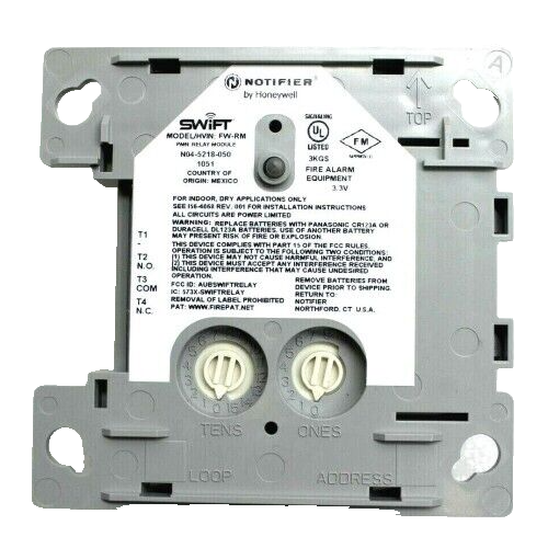 NOTIFIER FW-RM - Wireless Relay Module, With Flashscan | eBay