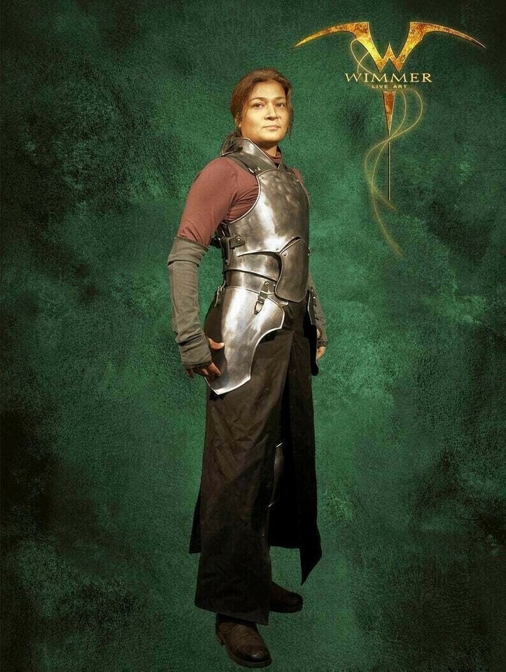 Medieval Metal women Armor Easy To Wear Larp Costume Easy To Wear Lady ...