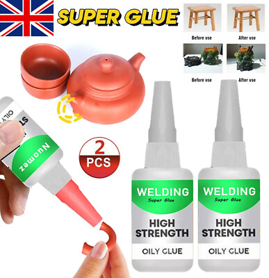 2PCS Powerful Welding High-Strength Oily Glue Uniglue Universal Super ...
