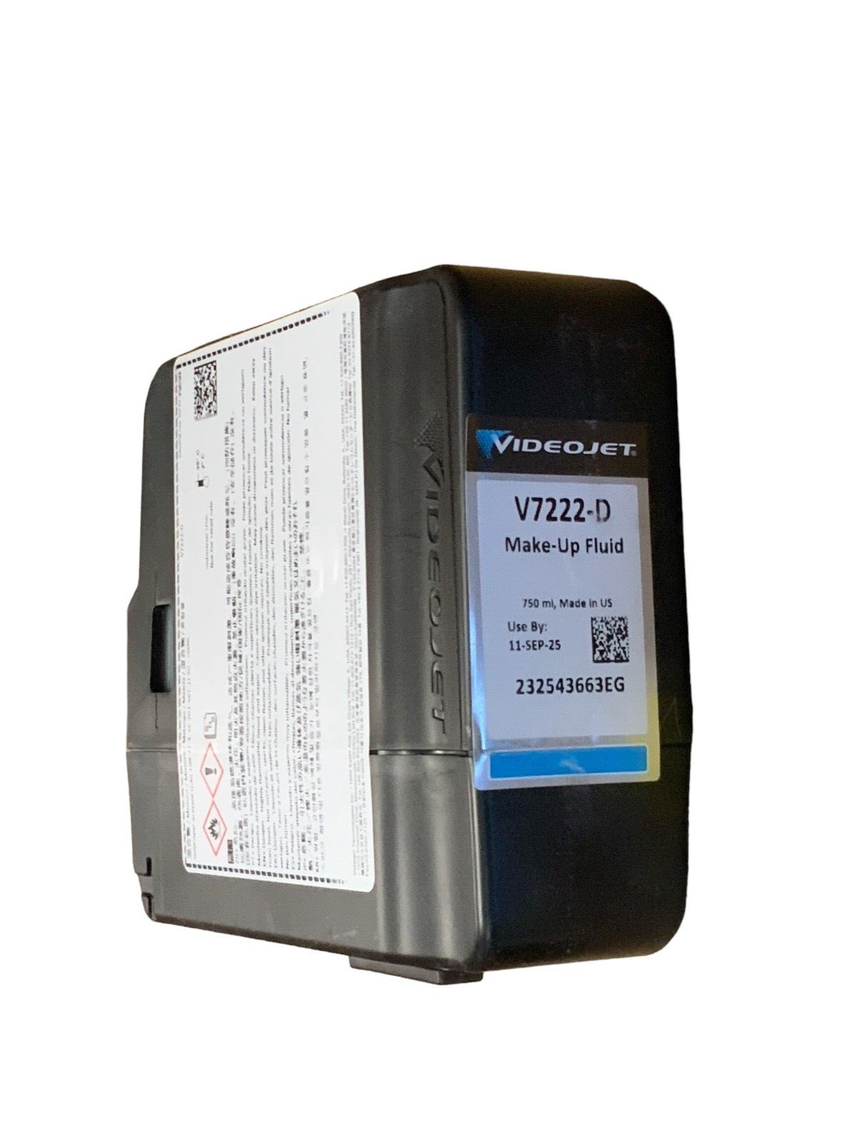 (1 PC) Videojet V7222-D Make-Up Fluid 750ml OEM Inkjet Printer Fluid ...