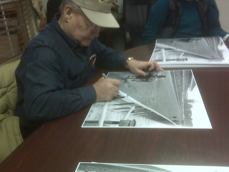 Secretariat Photograph Signed Ron Turcotte 1973 8x12 Meadow Stable Riva ...