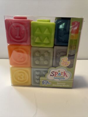 Spark Create Imagine Sensory Stacking Blocks | eBay