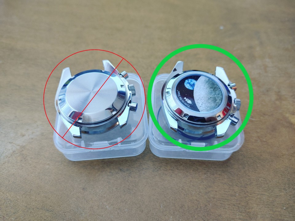 PE50 Moonswatch Movement Ring - *FOR EYES ON STARS CASE BACK* - Read ...