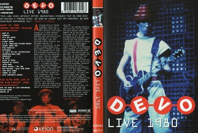 DEVO Live 1980 (DVD, 2010) Region 4 | eBay Australia