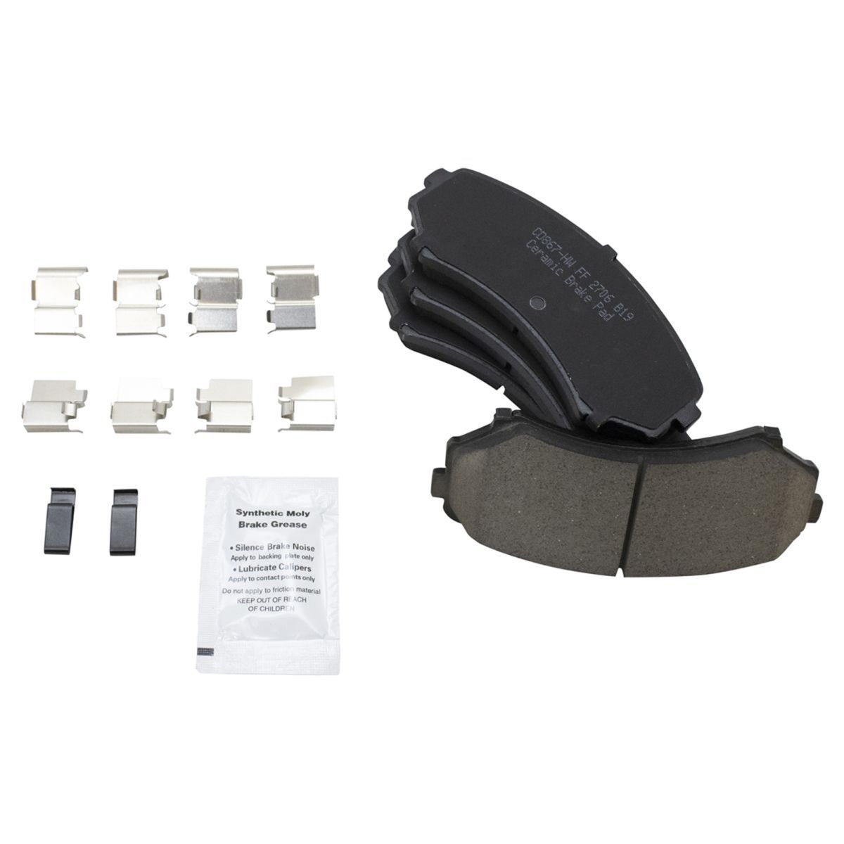 Front Ceramic Disc Brake Pads & 2 Rotors Kit for Passport Isuzu Axiom ...