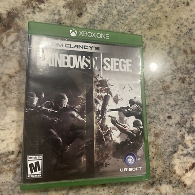 Tom Clancy's Rainbow Six Siege - (Microsoft Xbox One, 2015) Complete ...