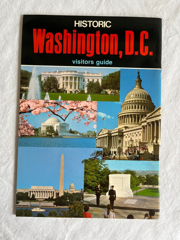 Historic Washington DC Visitors Guide 1983 Paperback | eBay