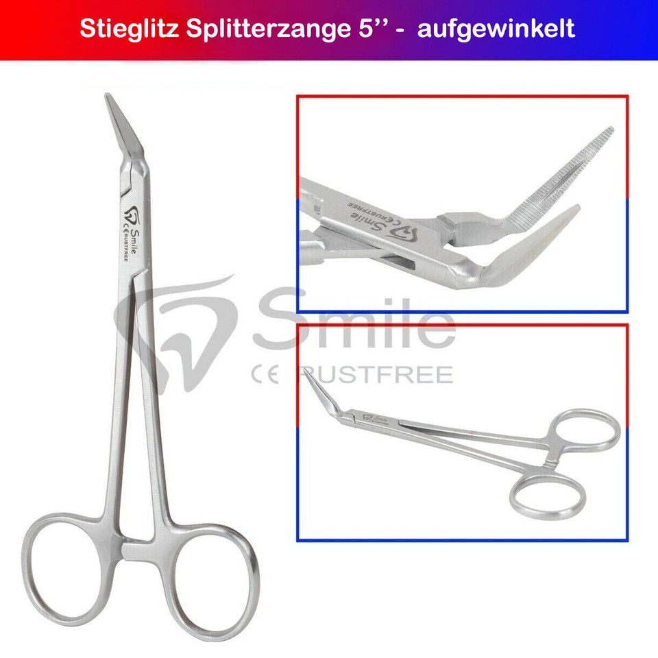 Wurzelsplitter Pliers Stieglitz 5'' Remove Splinters Surgery Surgical ...