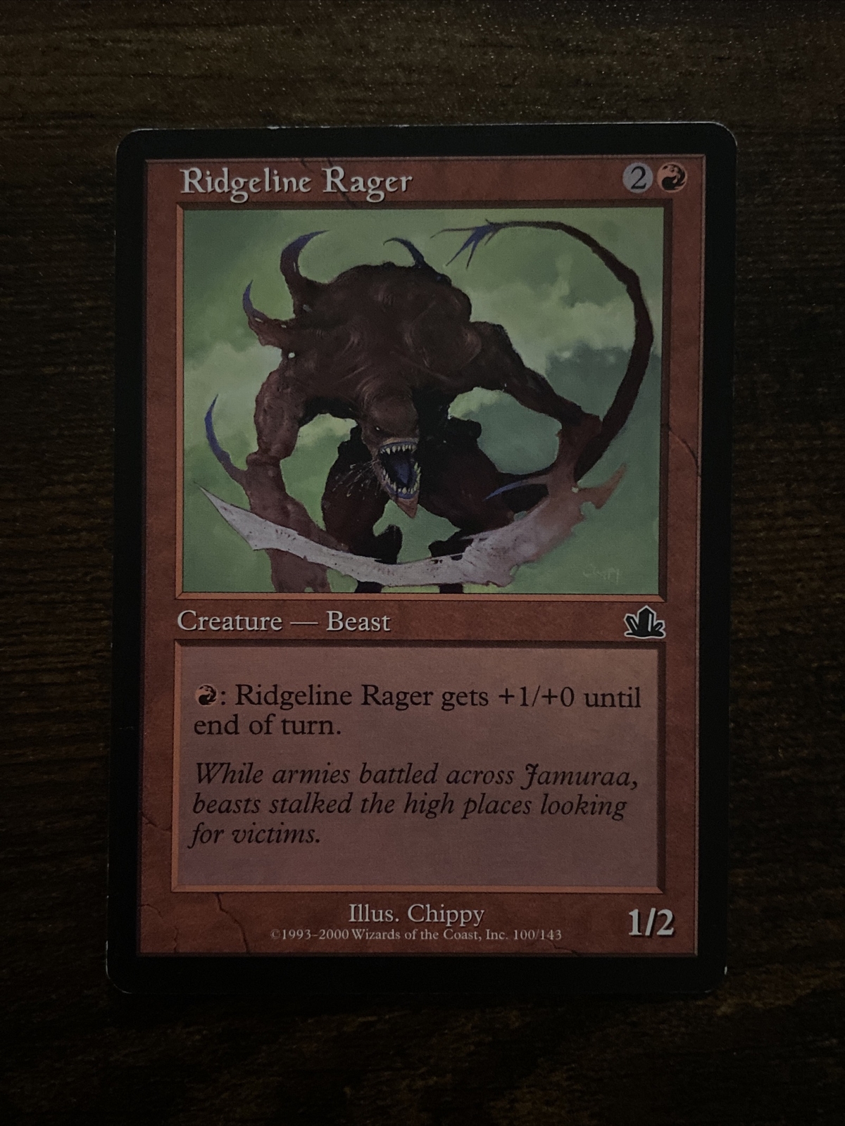 Ridgeline Rager (100) Prophecy MTG Magic The Gathering D9686* | eBay