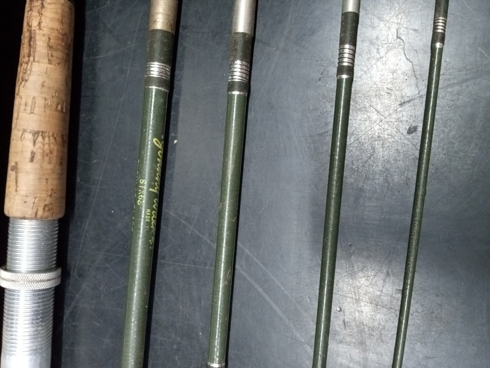 Johnny Walker Sportfisher STX63 Tubular Glass 5pc Fishing Rod Pole ...