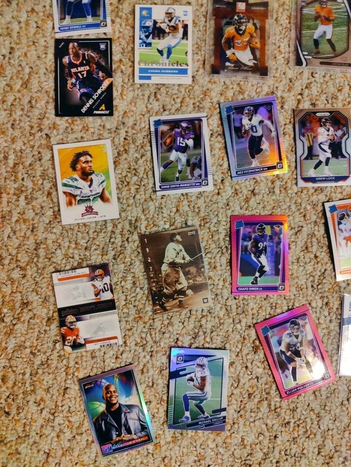 Sports Card Lot Several Rookie Card Basketball And Football | eBay