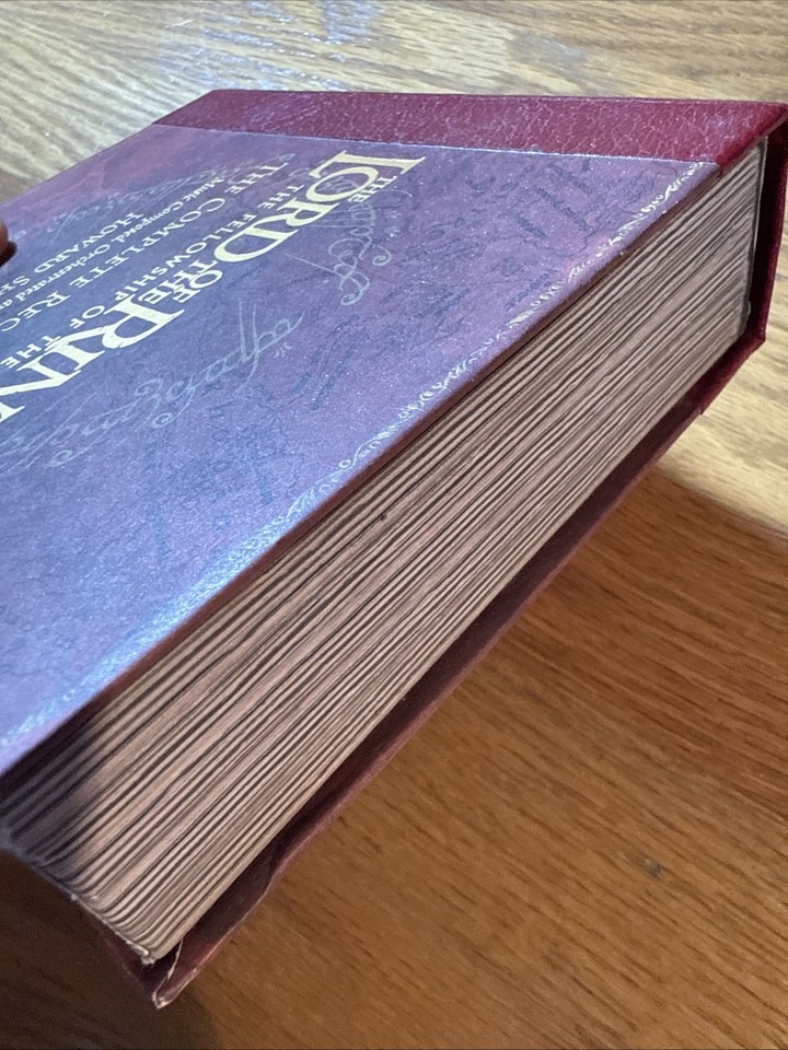 Lord of the Rings Fellowship Complete Recordings Howard Shore CD DVD ...