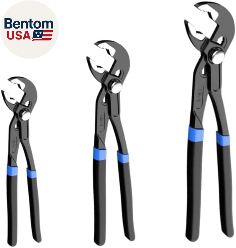 Channel Locks Plier Set of 3, Quick Adjust Groove Joint Pliers Set 7 ...