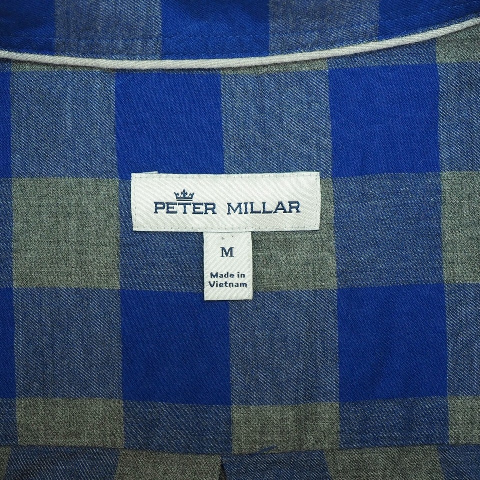 Peter Millar Crown Millhaven Autumn Soft Button Down Shirt Mens Medium ...