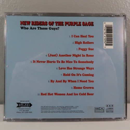 New Riders Of The Purple Sage - Who Are Those Guys CD | eBay