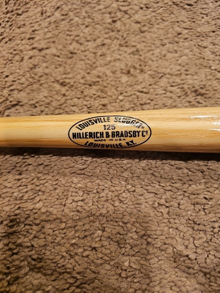 Hillerich & Bradsby George Babe Ruth Model 125 Mini Bat 18” Louisville ...