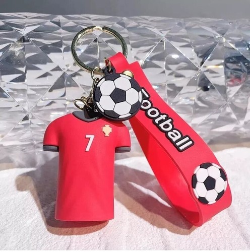 CR7 Cristiano Ronaldo Portugal Keyring Keychain Key Fob Bag Charm ...