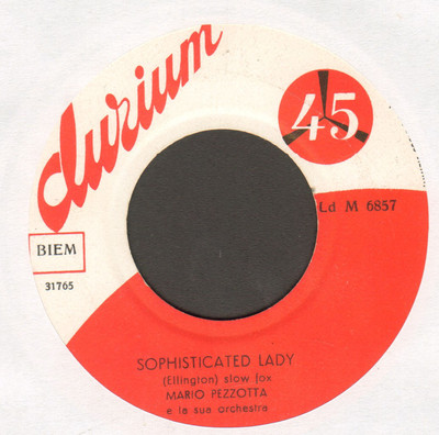 Mario Pezzotta - Mood Indigo / Sophisticated Lady - Durium - Ld M 6857 ...