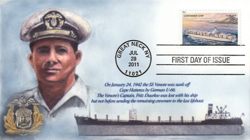 2011 Merchant Marines - #4551 Container Ship "SS Venore Sunk by U-66 ...