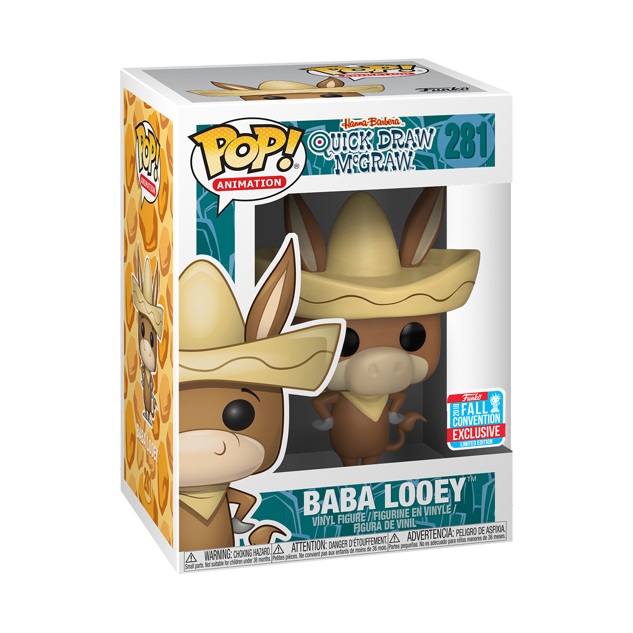 Funko Pop! BABA LOOEY Hanna Barbera NYCC Shared Funko Shop Quick Draw ...
