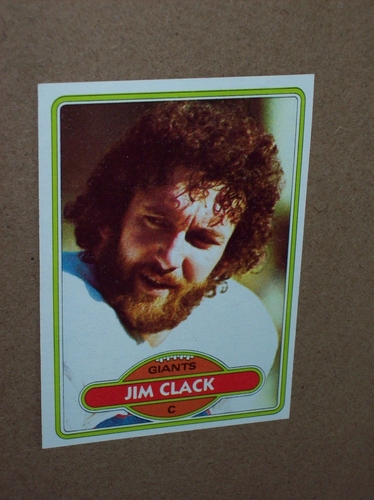 1980 Topps football Jim Clack card #249 PACK FRESH | eBay