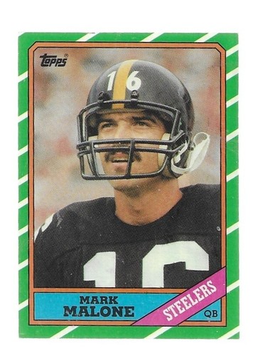 Mark Malone Topps 1986 (3742) | eBay