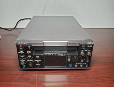 SONY HVR-M25U DECK 1080i HDV DV mini DV DVCAM UNTESTED! BROKEN LCD! #69 ...