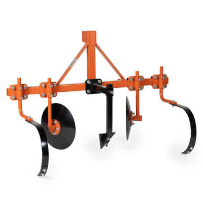 Titan Attachments Orange 60" Adjustable Disc Bedder, Category 1, 3 ...