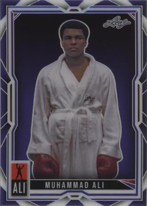 2024 Leaf Muhammad Ali Legacy Collection - Muhammad Ali #7 Purple ...