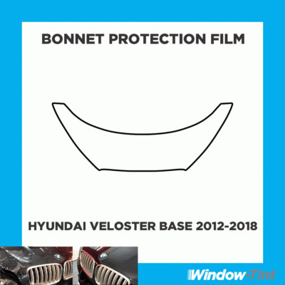 For Hyundai Veloster BASE 12-18 CLEAR Bonnet PPF Scratch Guard ...
