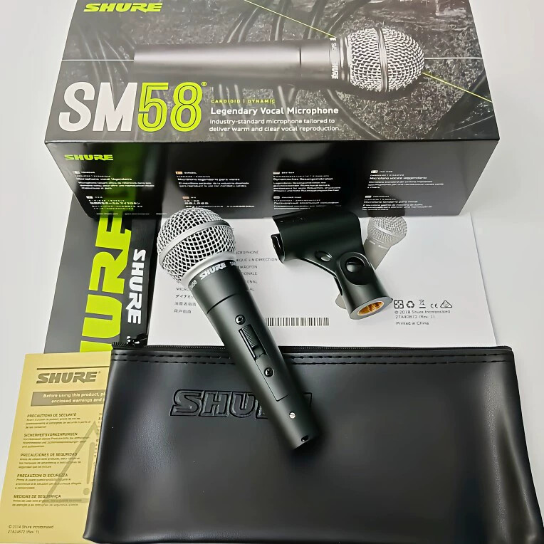 1 PCS Shure SM58-S Professional Vocal Microphone with On/Off Switch New ...
