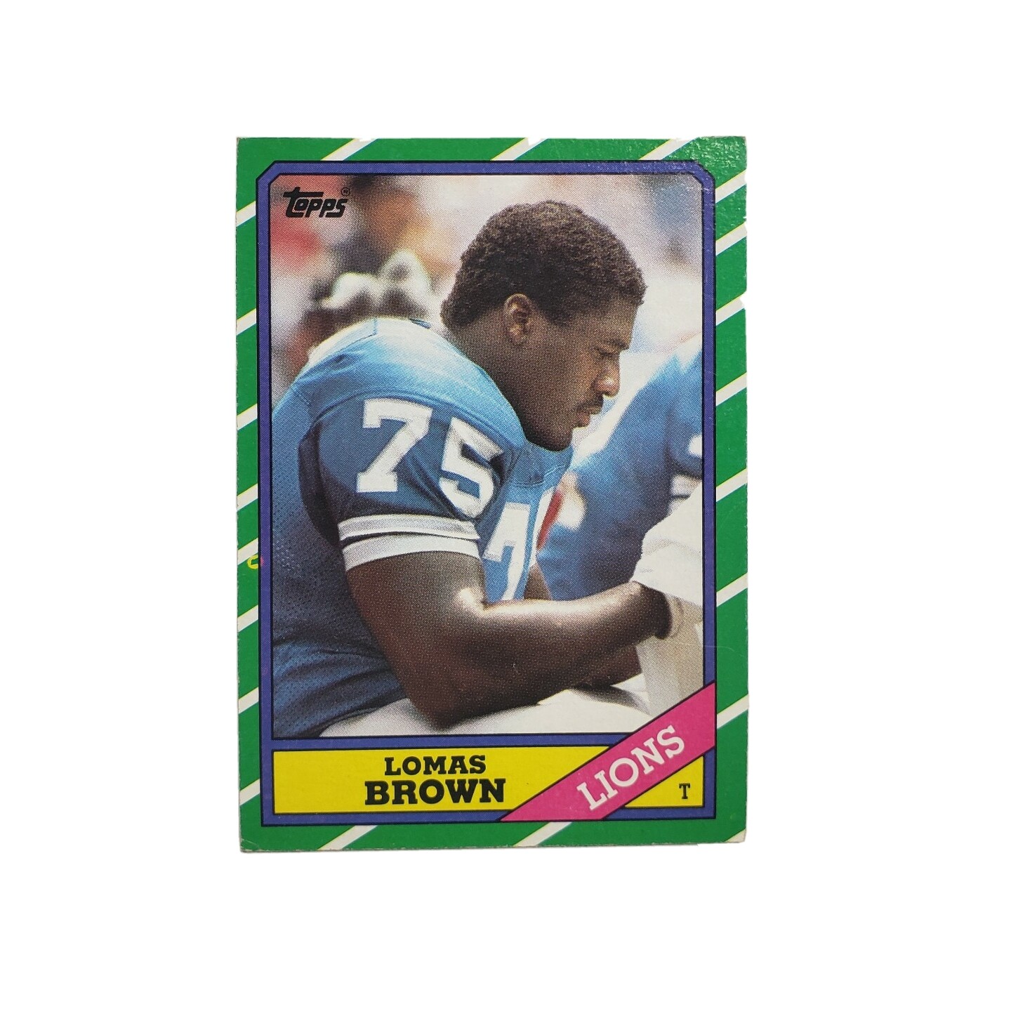 1986 Topps Football #248 Lomas Brown | eBay