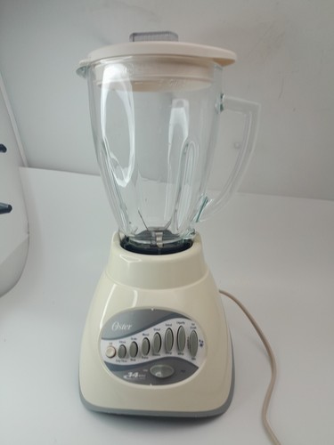 Osterizer Blender White - 14 Speed - Glass Pitcher Works Great Clean | eBay