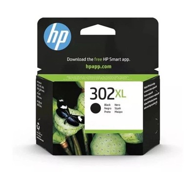 HP 302XL Black Ink Cartridge High Yield Original Genuine Single Pack ...
