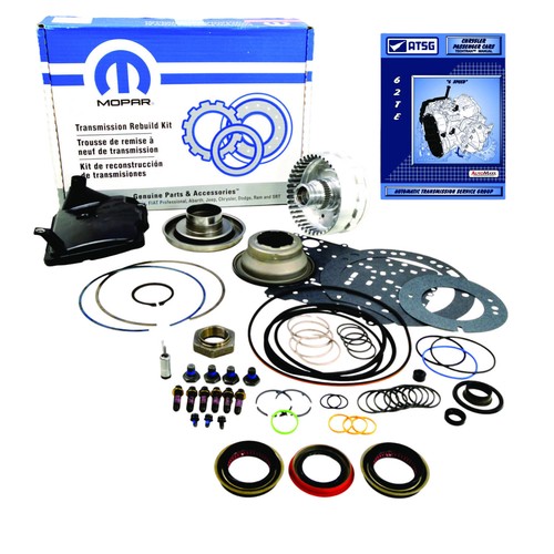 62TE Transmission Rebuild Kit with ATSG Rebuild Book 2006+ Caravan ...