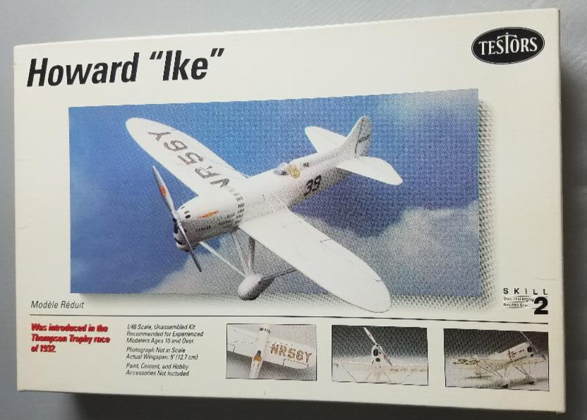 TESTORS HOWARD "IKE" AIRPLANE 1/48 SCALE NEW-UNOPENED-MINT | eBay