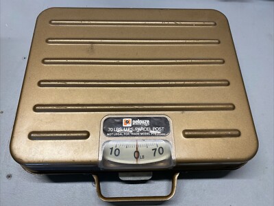 Vintage PELOUZE 70 Pound UPS Parcel Post Scale Model P70 Shipping Scale ...