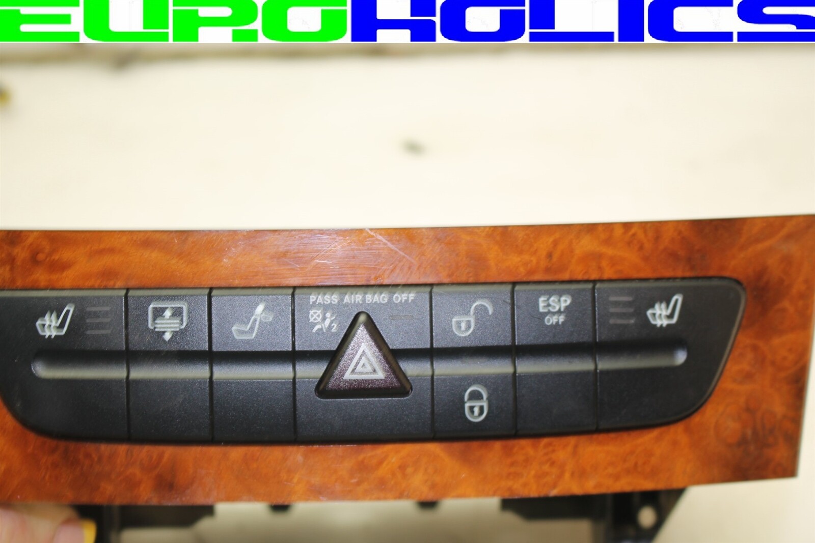 OEM Mercedes W211 E550 07-09 Dash Switches Hazard Shade Seat Heater ...