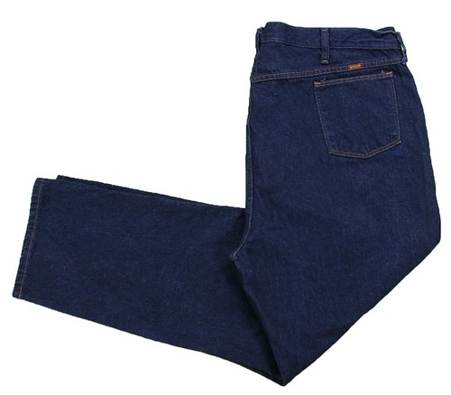Rustler by Wrangler Jeans 46x30 Regular Straight Dark Wash Cotton Denim ...