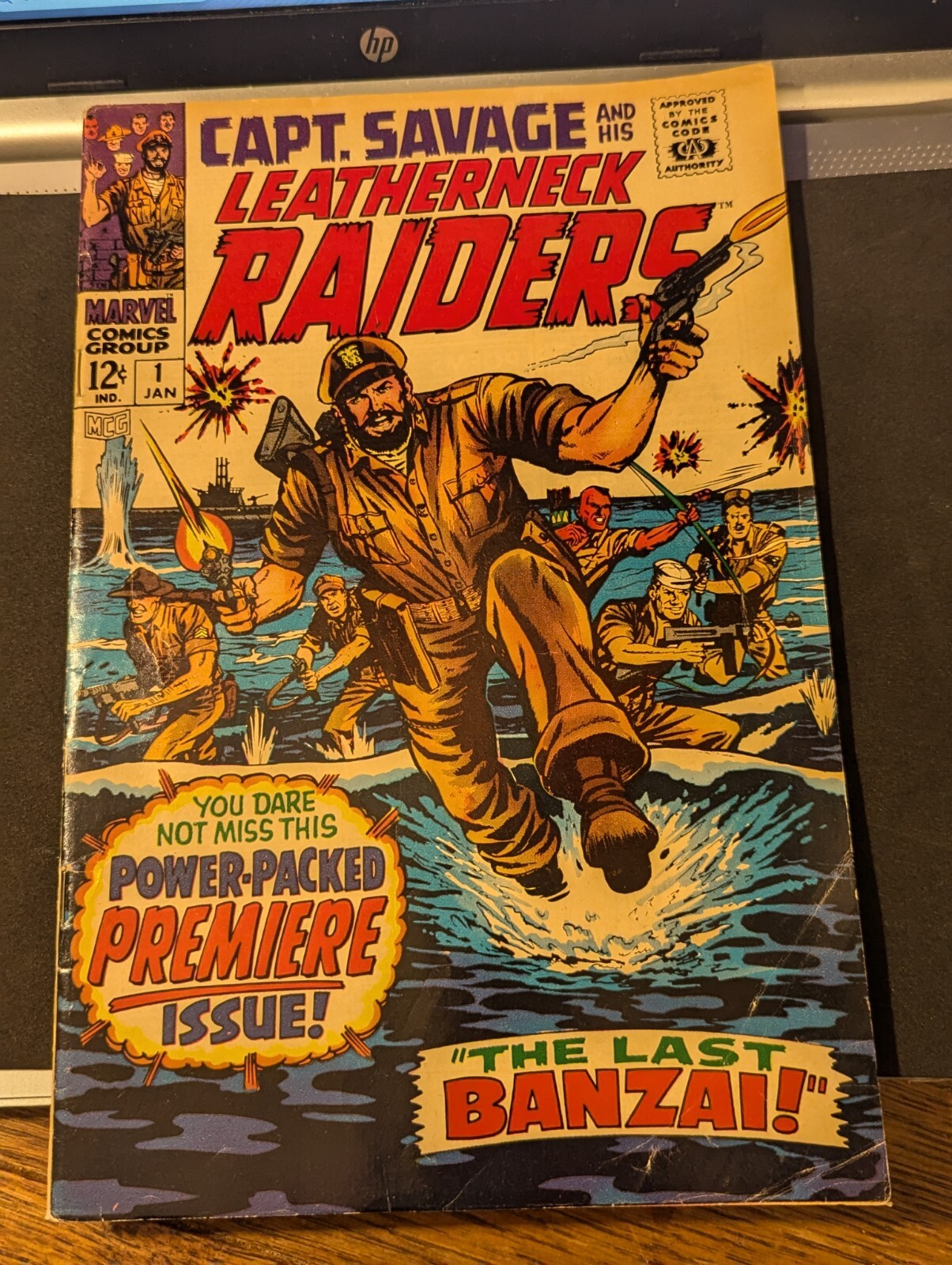 Capt. Savage and His Leatherneck Raiders #1 (Marvel Comics January 1968 ...