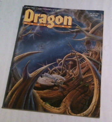Dragon Magazine issue #175 Dungeons & Dragons vintage TSR | eBay