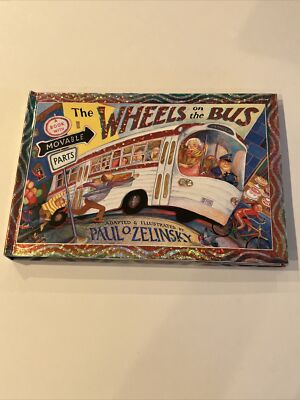 Wheels on the Bus by PAUL O. ZELINSKY, Movable Parts Pop Up Book ...