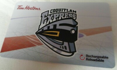COQUITLAM EXPRESS TIM HORTONS TIM CARD ZERO DOLLARS RELOADABLE | eBay
