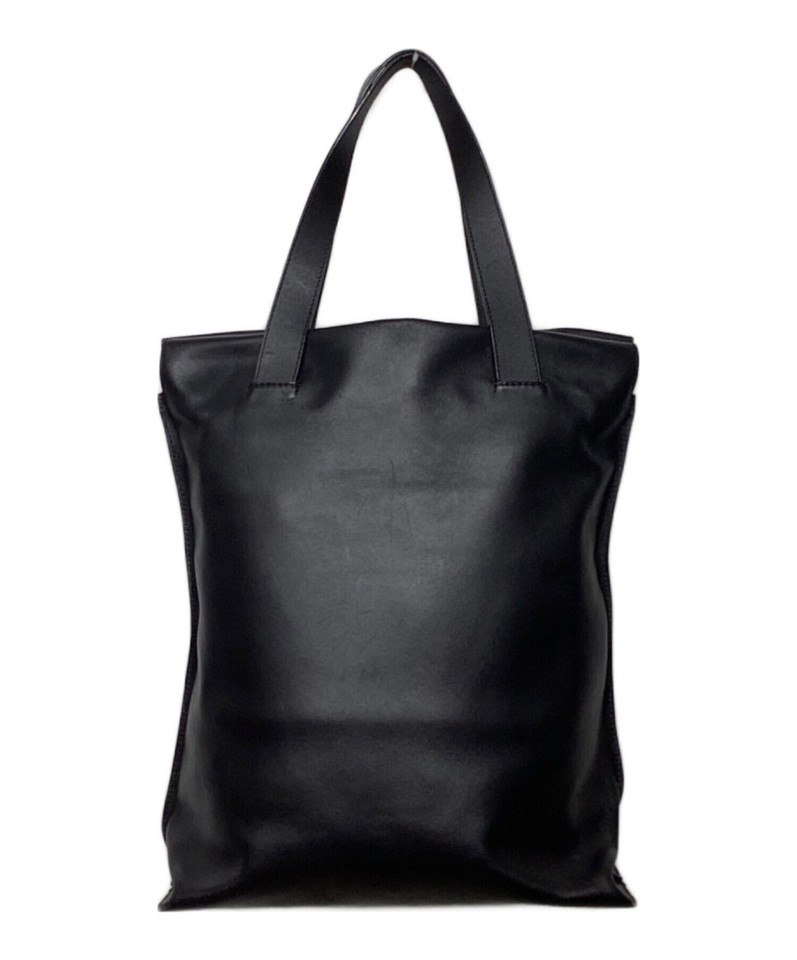 LOEWE Shopper Tote Bag Black Leather Made in Spain Pre-owned SN0561 | eBay