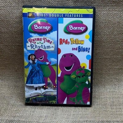 Barney: Rhyme Time Rhythm / Red, Yellow & Blue! (DVD 2-Disc) Songs Sing ...